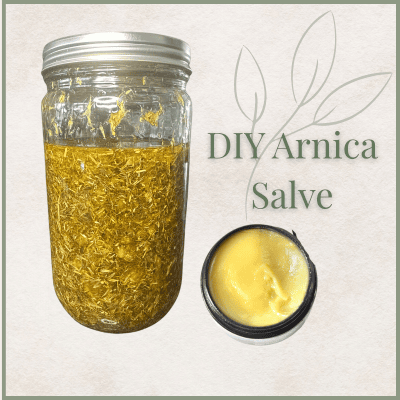 DIY Arnica Salve -Joint Pain & Sore Muscles